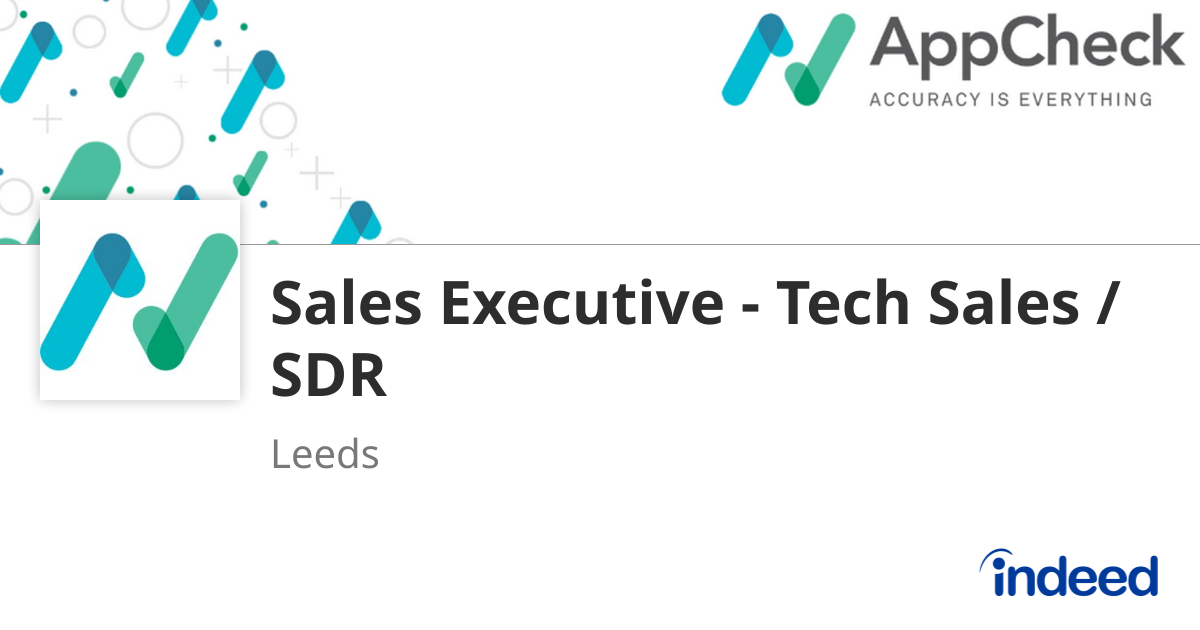 Sales Representative - Tech Sales - Leeds LS12 6AJ - Indeed.com