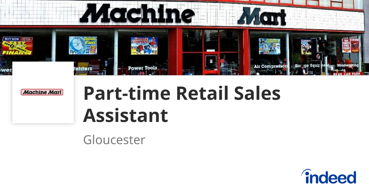 Part-time Retail Sales Assistant - Gloucester - Indeed.com