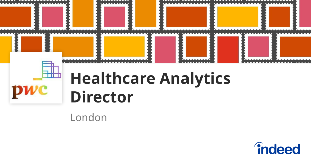 Healthcare Analytics Director - London SE1 - Indeed.com