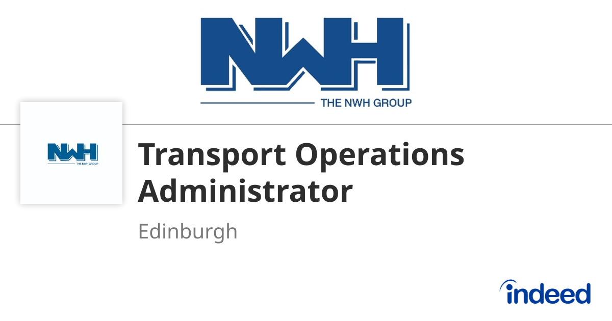 Transport Operations Administrator - Edinburgh - Indeed.com