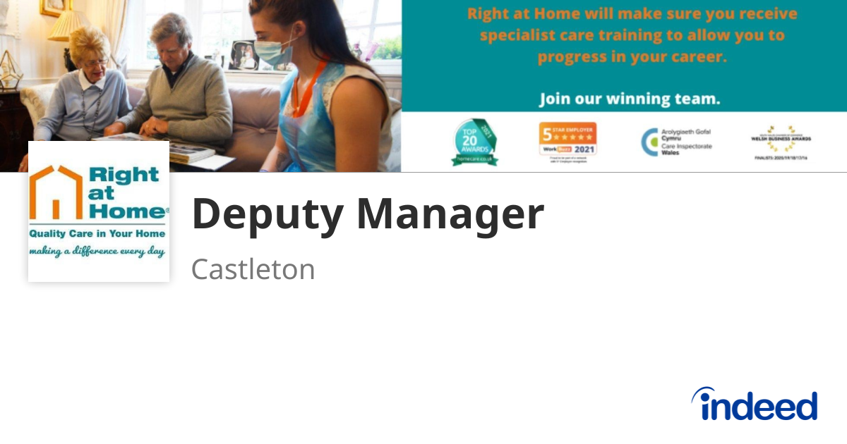 Deputy Manager - Castleton CF3 - Indeed.com