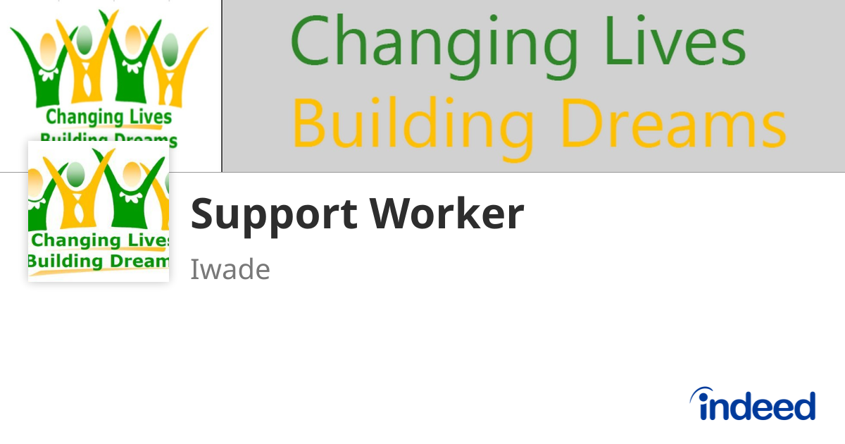 Support Worker - Iwade ME9 - Indeed.com