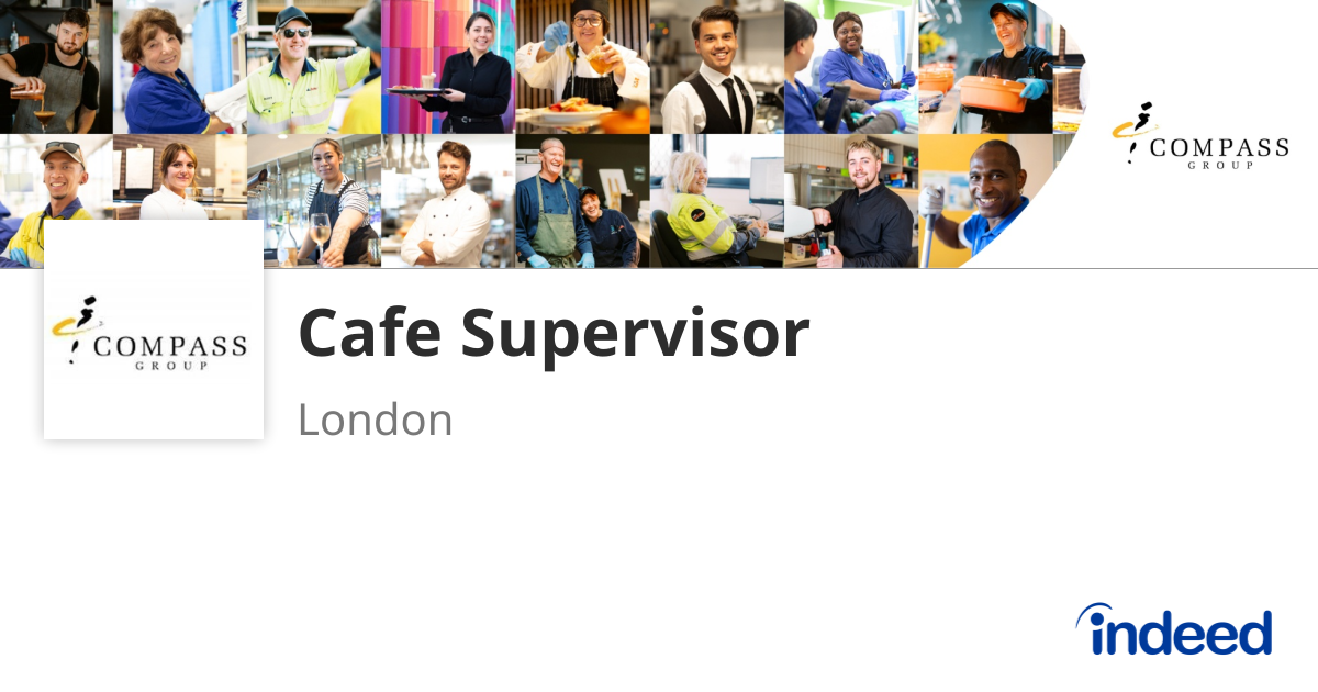 Cafe Supervisor - London SE1 - Indeed.com
