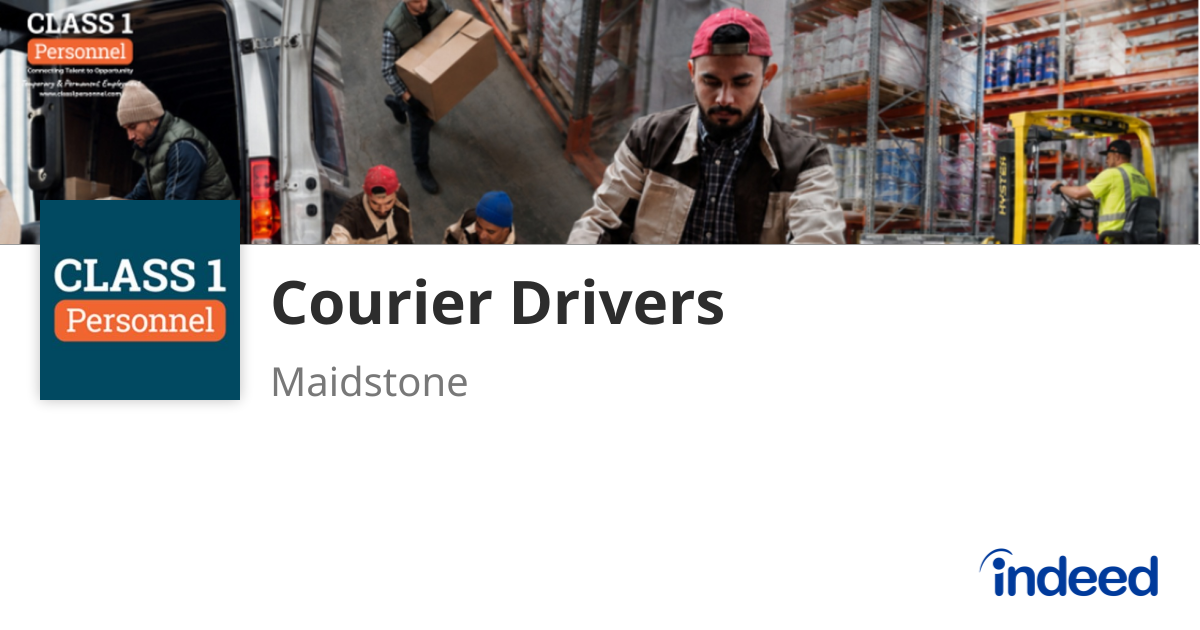 Courier Drivers - Maidstone ME20 - Indeed.com