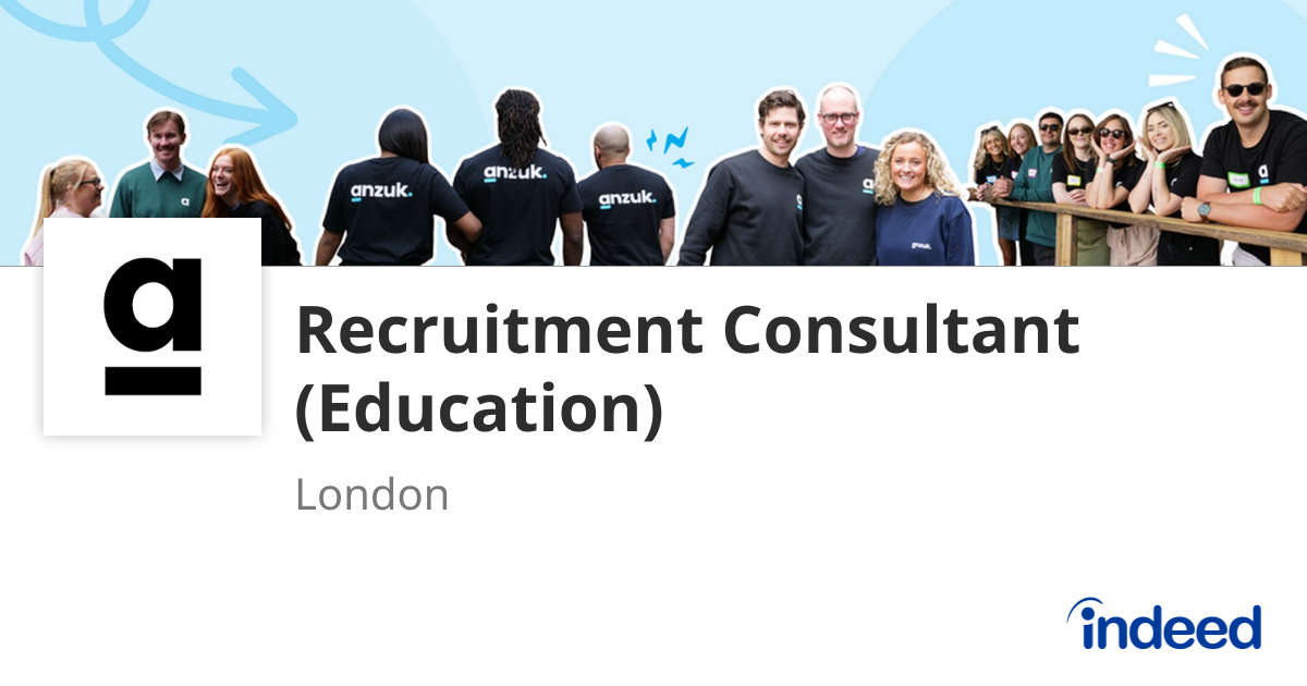 Recruitment Consultant (Education) - London SE1 1YT - Indeed.com