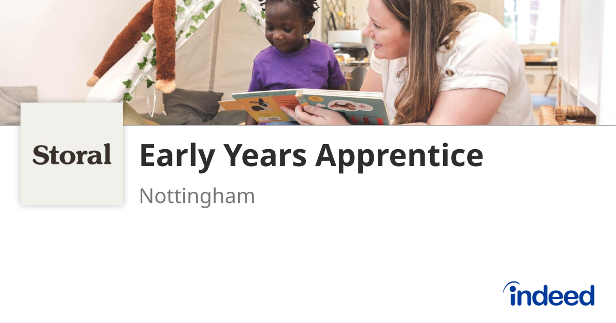 Early Years Apprentice - Nottingham NG12 5NA - Indeed.com