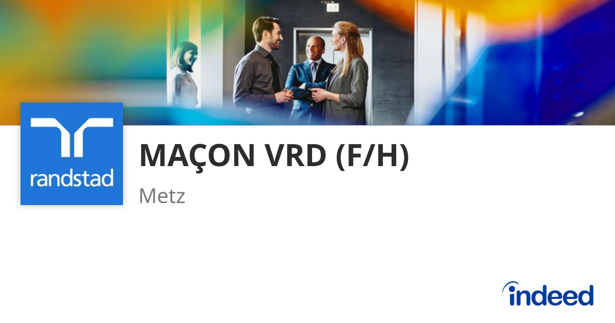 MAÇON VRD (F/H) - 57000 Metz - Indeed.com