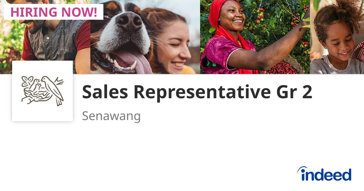 Sales Representative Gr 2 - Senawang - Indeed.com