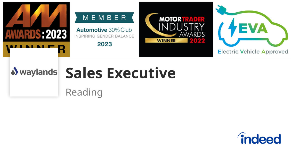 Sales Executive - Reading - Indeed.com