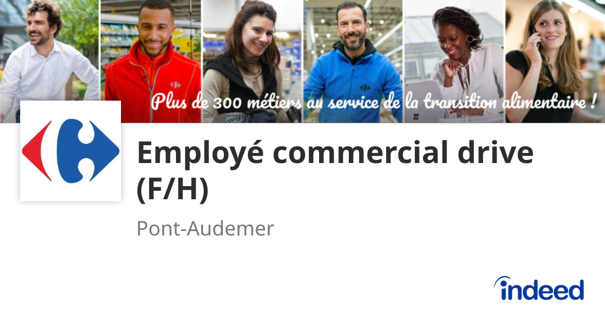 Employé commercial drive (F/H) - 27500 Pont-Audemer - Indeed.com