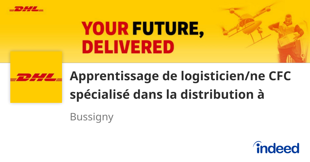 Apprentissage de logisticien/ne CFC spécialisé dans la distribution à ...