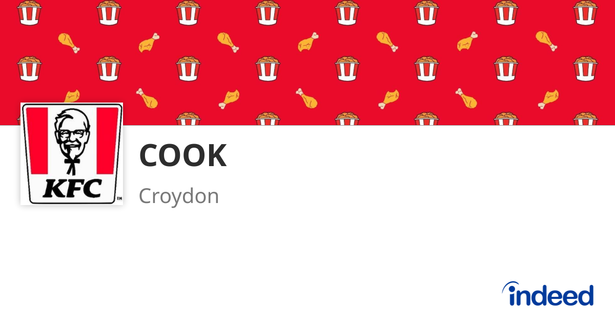 COOK - Croydon CR0 4RQ - Indeed.com