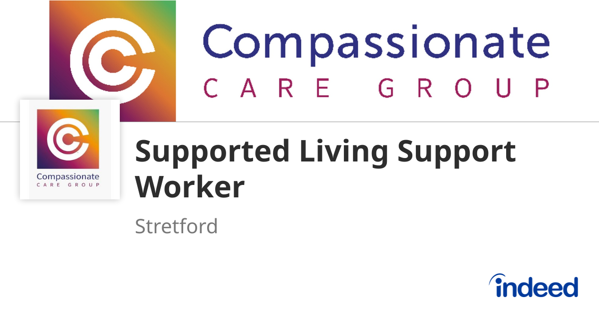 Supported Living Support Worker - Stretford M32 - Indeed.com
