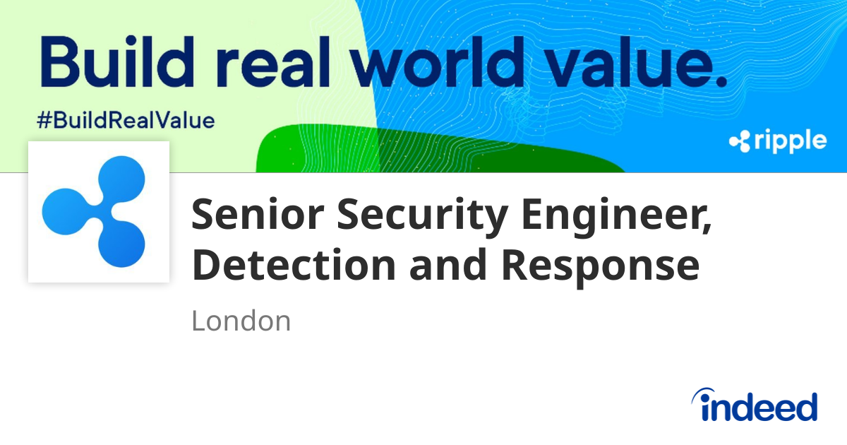 Senior Security Engineer, Detection and Response - London - Indeed.com