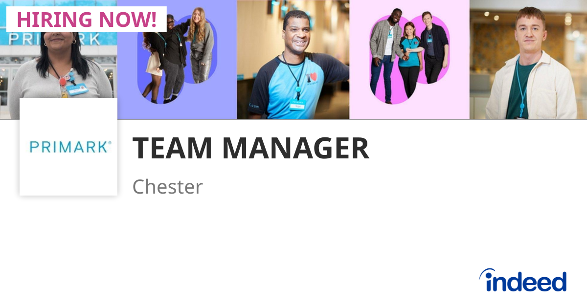 TEAM MANAGER - Chester - Indeed.com
