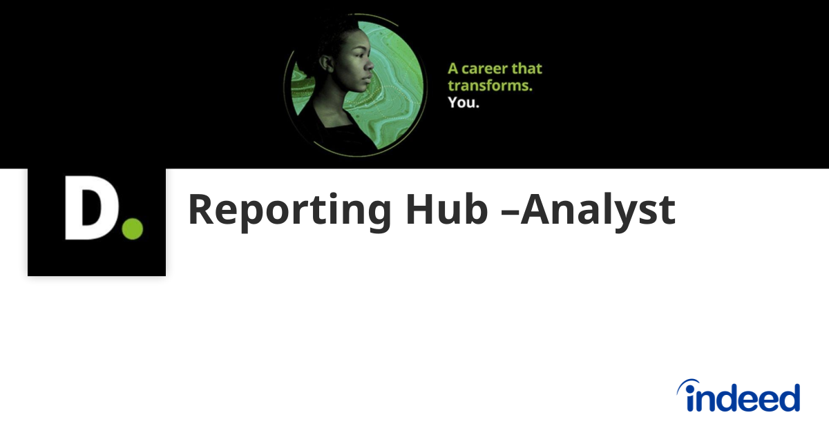 Reporting Hub –Analyst - Hyderabad, Telangana - Indeed.com