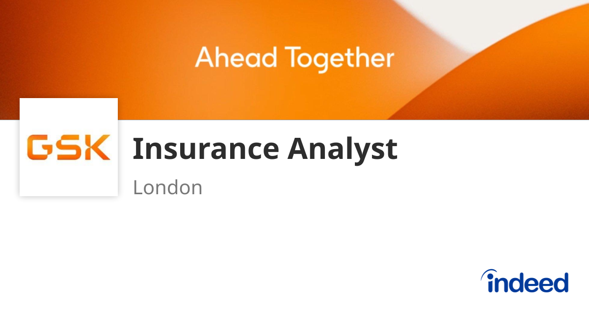 Insurance Analyst - London WC1A 1DG - Indeed.com