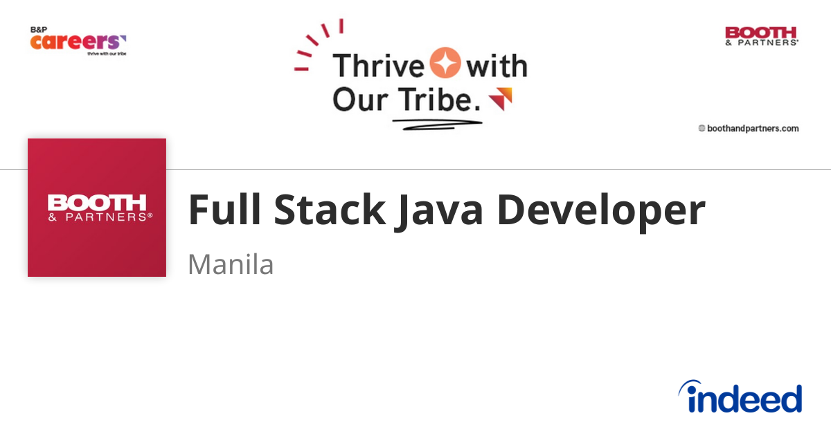 Full Stack Java Developer - Manila - Indeed.com
