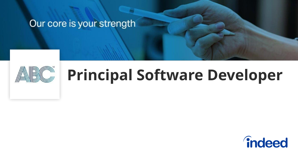 Principal Software Developer - Hyderabad, Telangana - Indeed.com