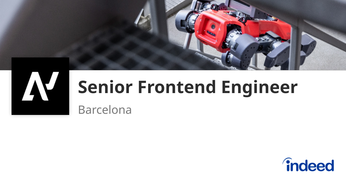Senior Frontend Engineer - Barcelona, Barcelona provincia - Indeed.com