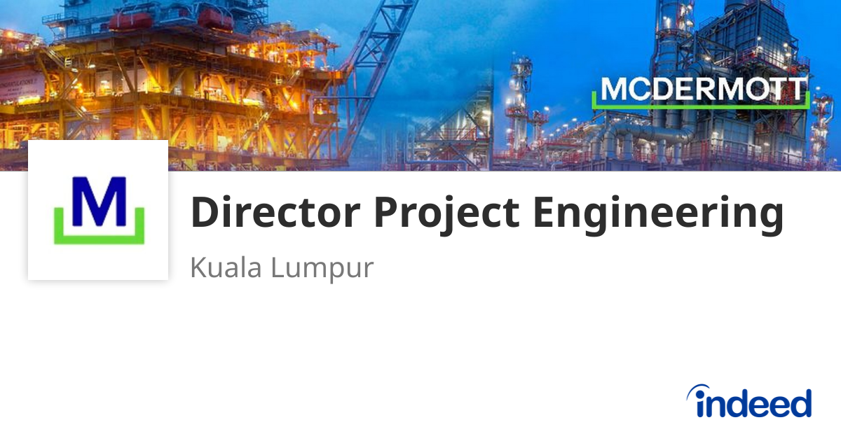 Director Project Engineering - Kuala Lumpur - Indeed.com
