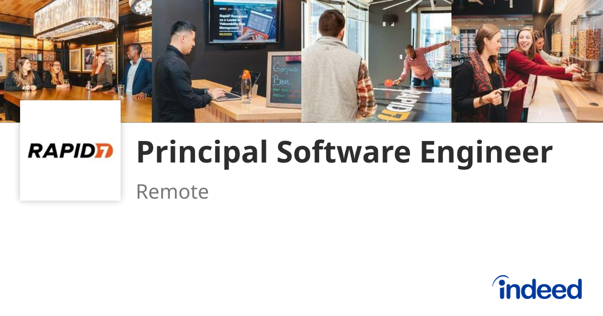 Principal Software Engineer - Remote - Indeed.com