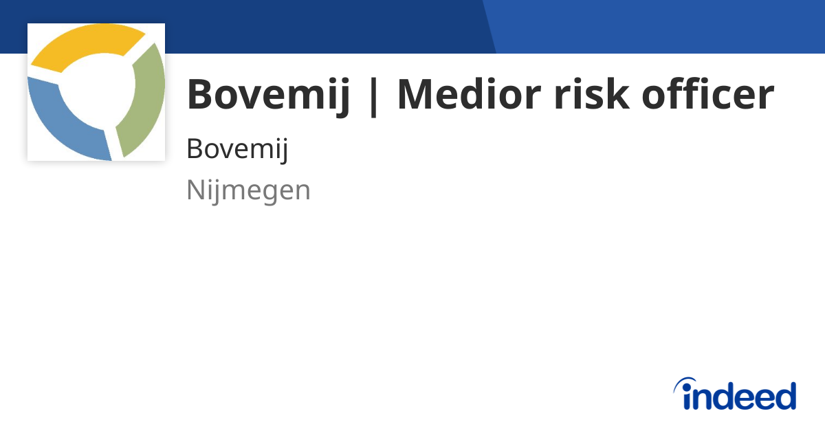 Bovemij | Medior risk officer - 6538 Nijmegen - Indeed.com