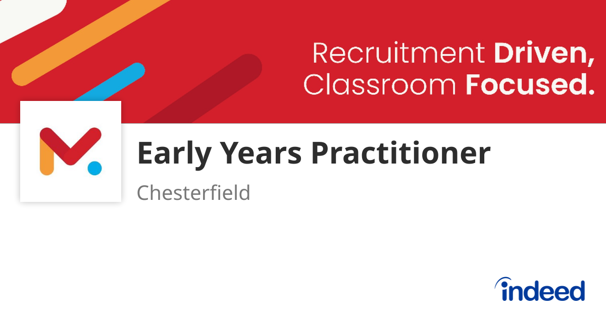 Early Years Practitioner - Chesterfield - Indeed.com