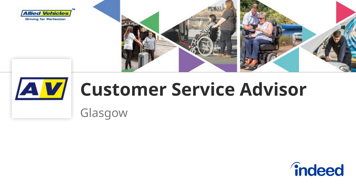 Customer Service Advisor - Glasgow G22 - Indeed.com