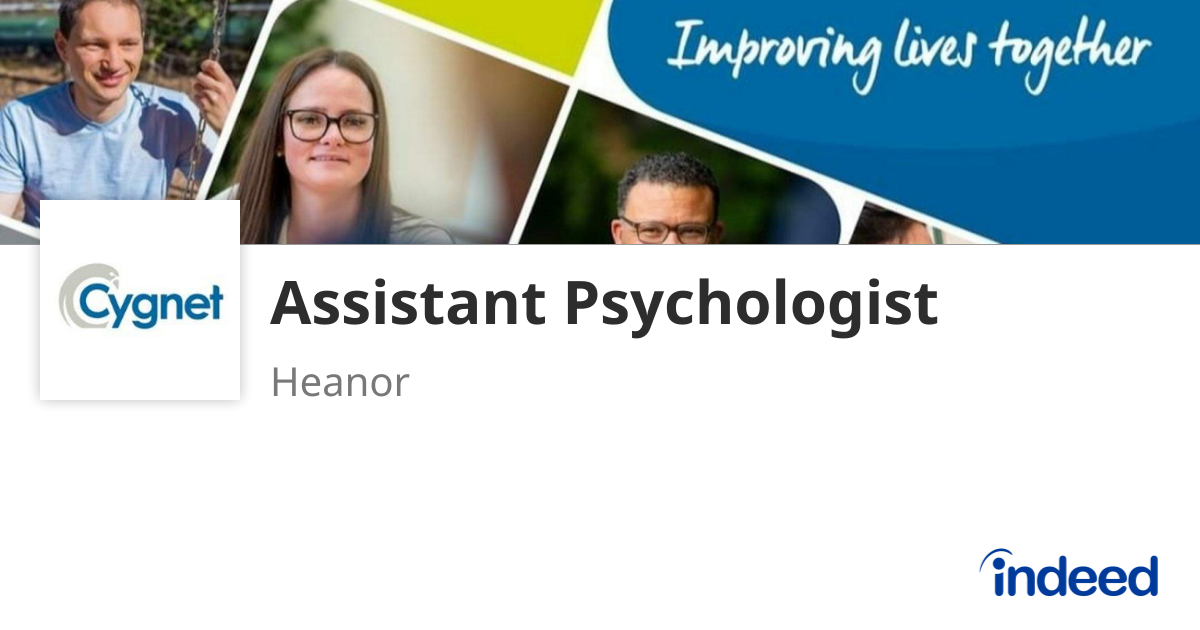 Assistant Psychologist - Heanor DE75 7JH - Indeed.com