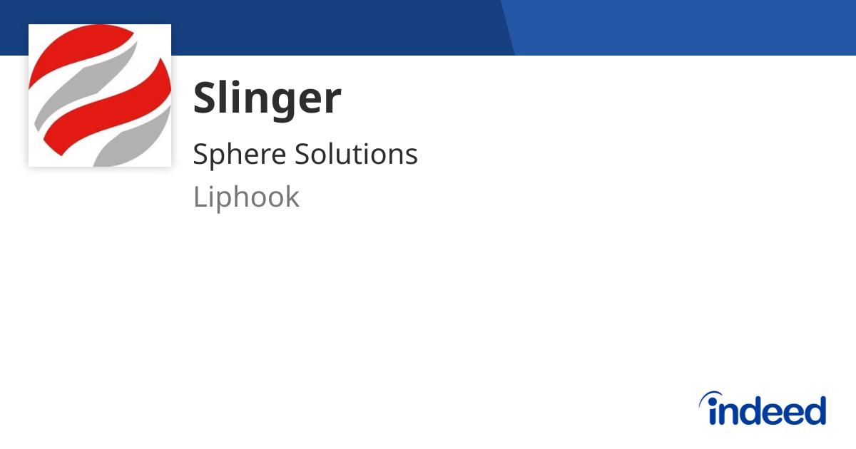 Slinger - Liphook GU30 - Indeed.com