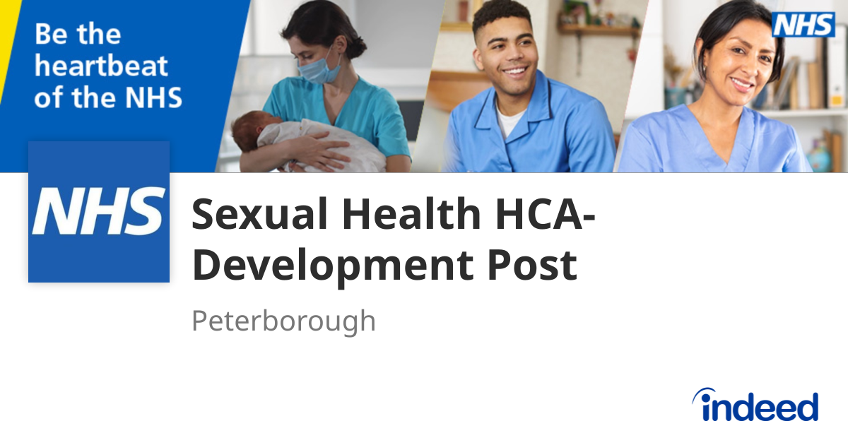 Sexual Health HCA- Development Post - Peterborough PE3 7PD - Indeed.com
