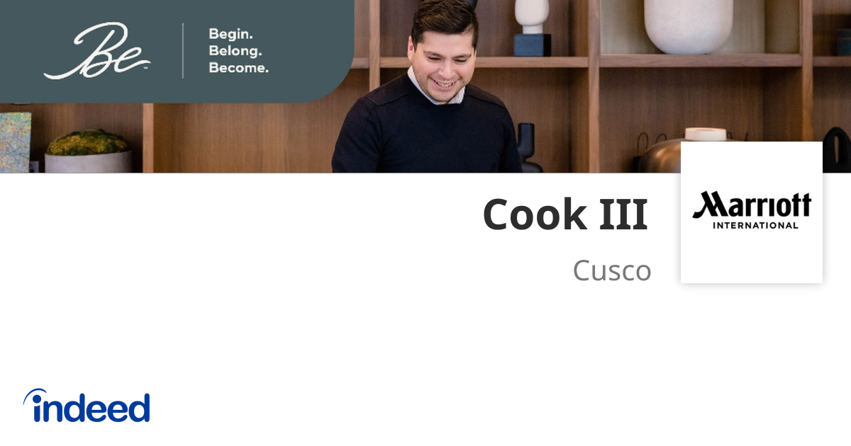 Cook III - Cusco, Cusco - Indeed.com