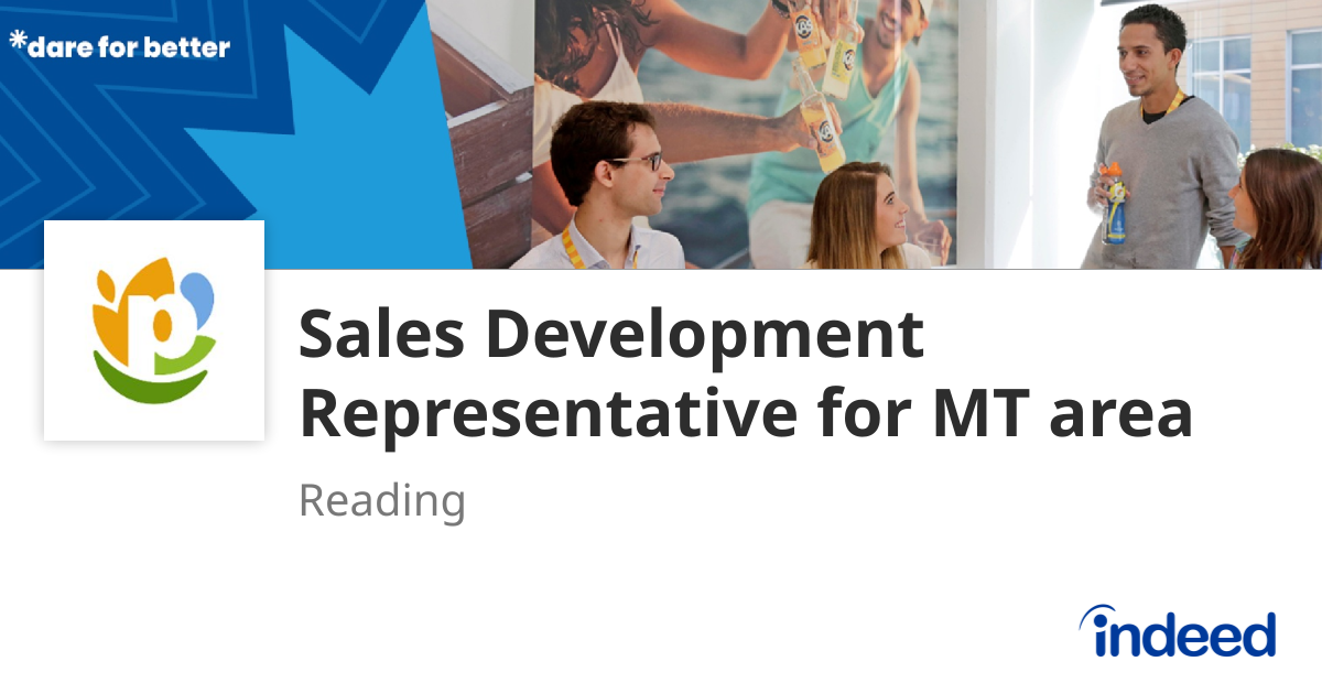 Sales Development Representative for MT area - Reading RG7 4SA - Indeed.com