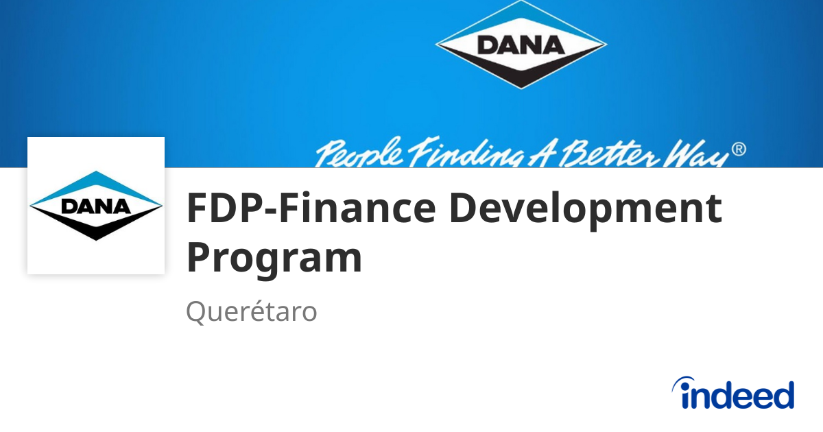 FDP-Finance Development Program - Querétaro, Qro. - Indeed.com