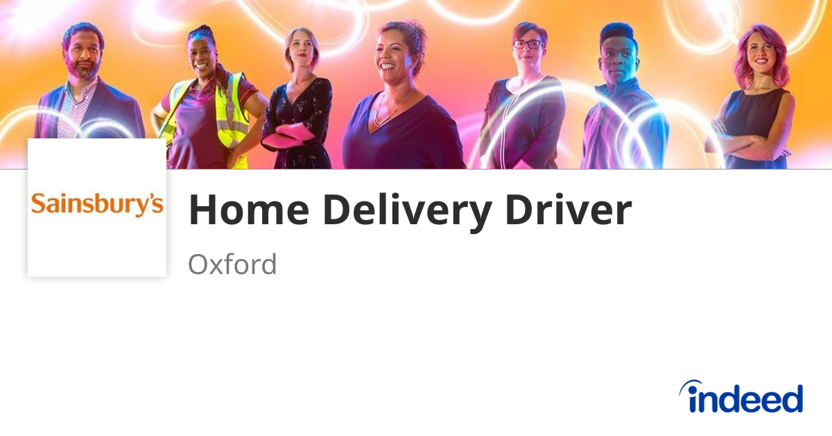 Home Delivery Driver - Oxford OX4 4XR - Indeed.com