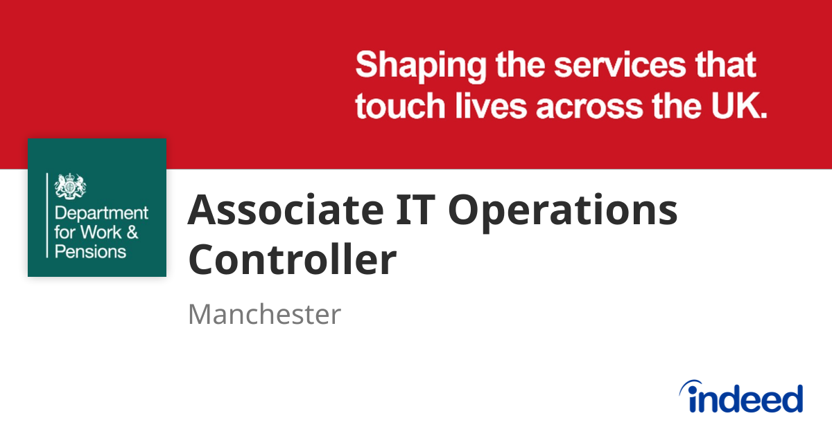 Associate IT Operations Controller - Manchester - Indeed.com