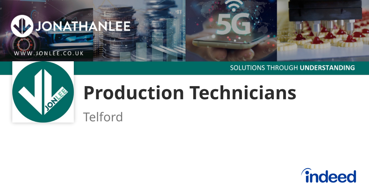 Production Technicians - Telford TF3 3BH - Indeed.com