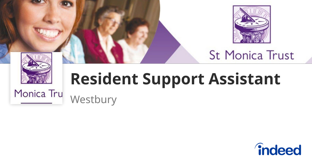 Resident Support Assistant - Westbury - Indeed.com