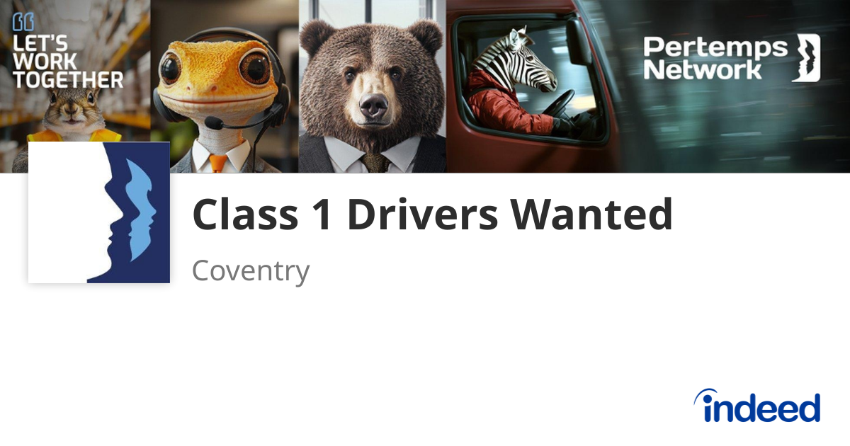 Class 1 Drivers Wanted - Coventry - Indeed.com