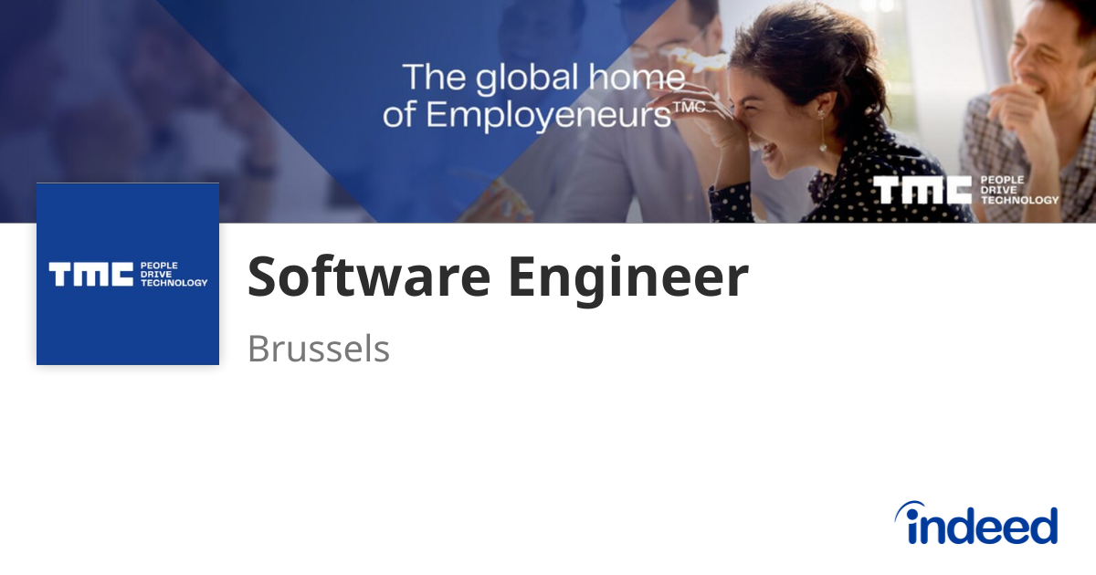 Software Engineer - Brussel - Indeed.com
