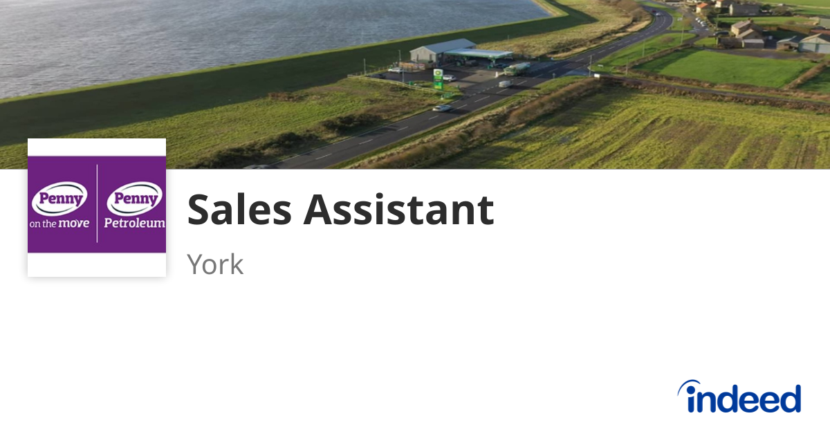 Sales Assistant - York YO60 - Indeed.com
