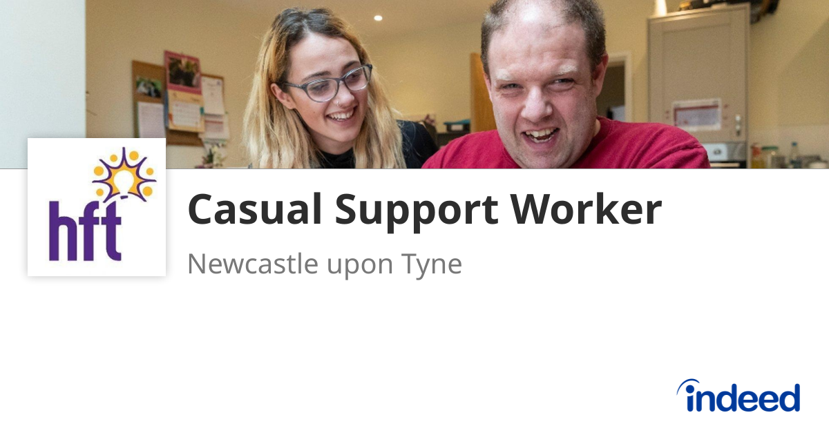 Casual Support Worker - Newcastle upon Tyne - Indeed.com
