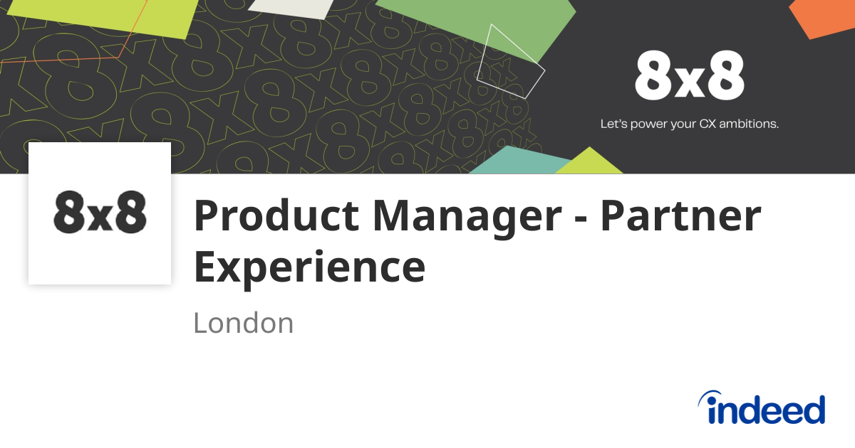 Product Manager - Partner Experience - London - Indeed.com