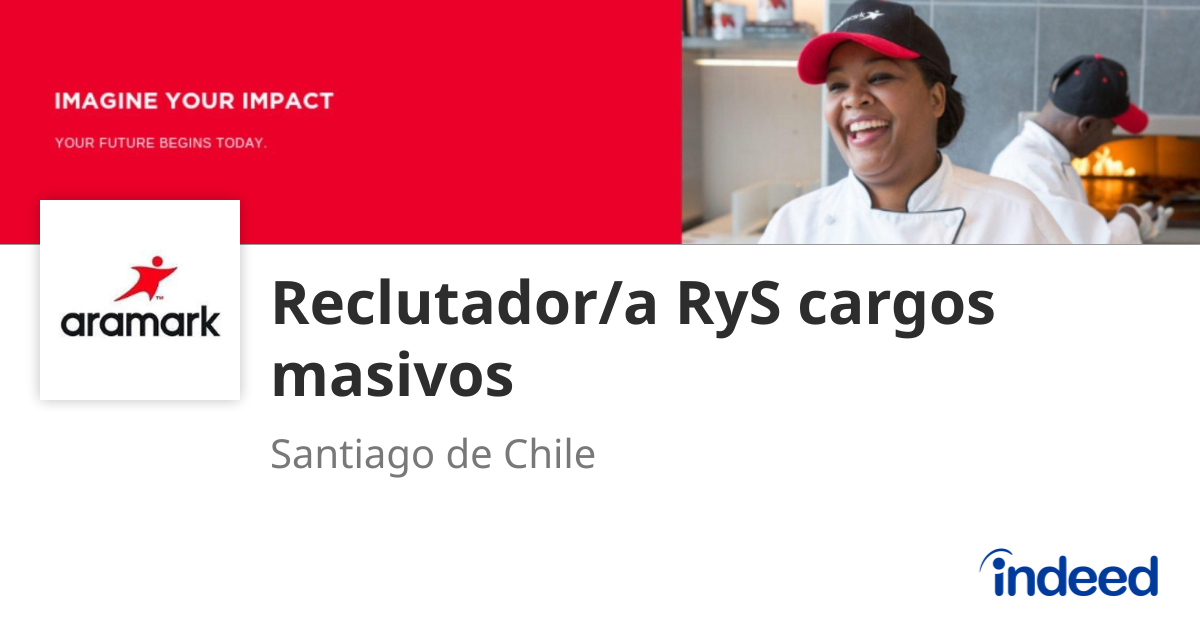 Reclutador/a RyS cargos masivos - Santiago de Chile, Región ...