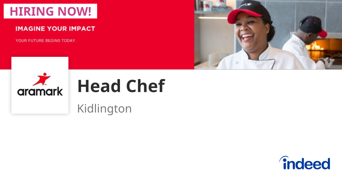 Head Chef - Kidlington OX5 1RE - Indeed.com