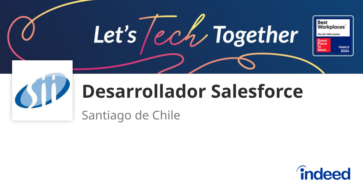 Desarrollador Salesforce - Santiago de Chile, Región Metropolitana ...
