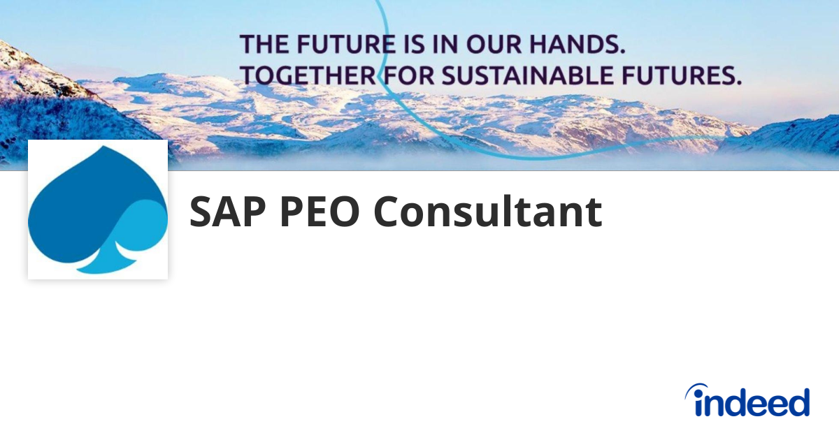 SAP PEO Consultant - Mumbai, Maharashtra - Indeed.com