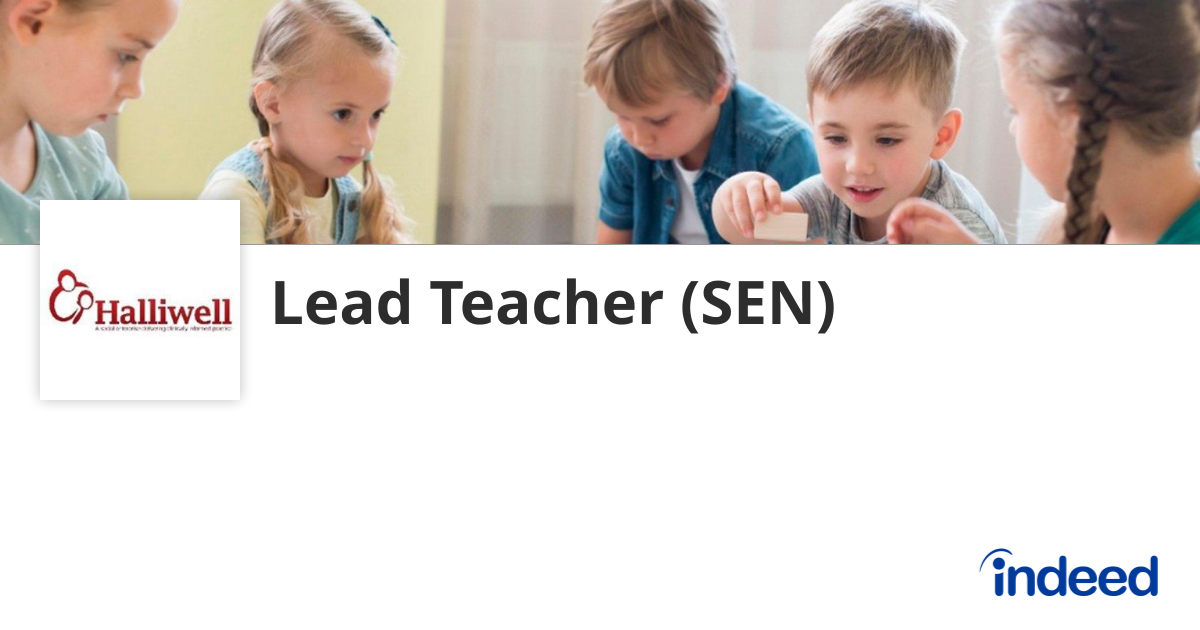 Lead Teacher (SEN) - Greater Manchester - Indeed.com