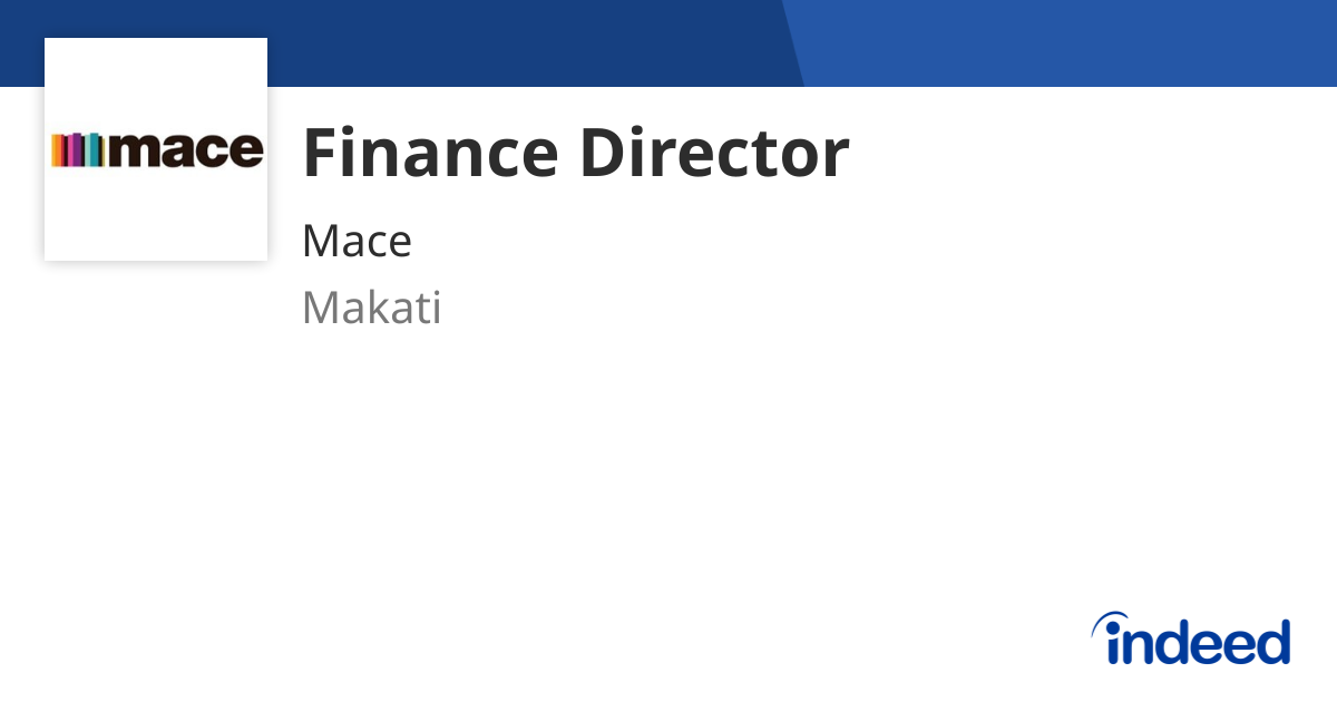 Finance Director - Makati - Indeed.com